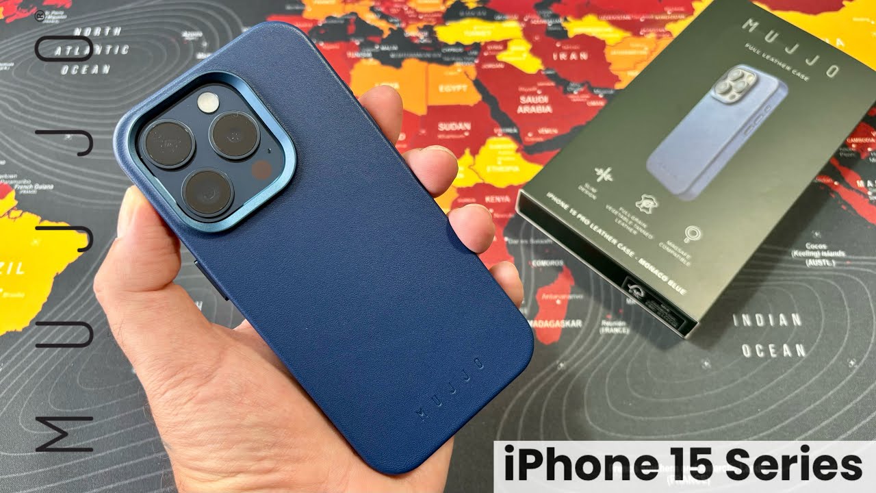 MUJJO Full Leather Case Apple iPhone 15 Series - YouTube