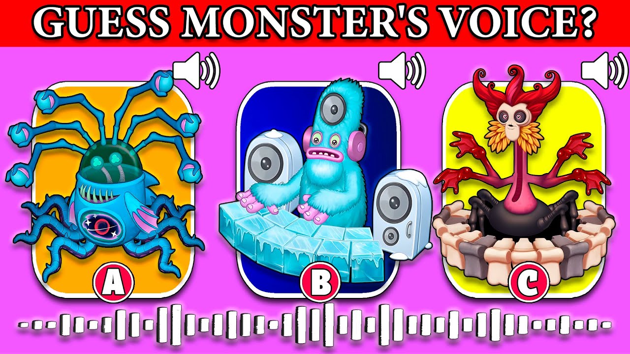 Guess the MONSTER'S VOICE ( my singing monsters, anglow, deedge ...