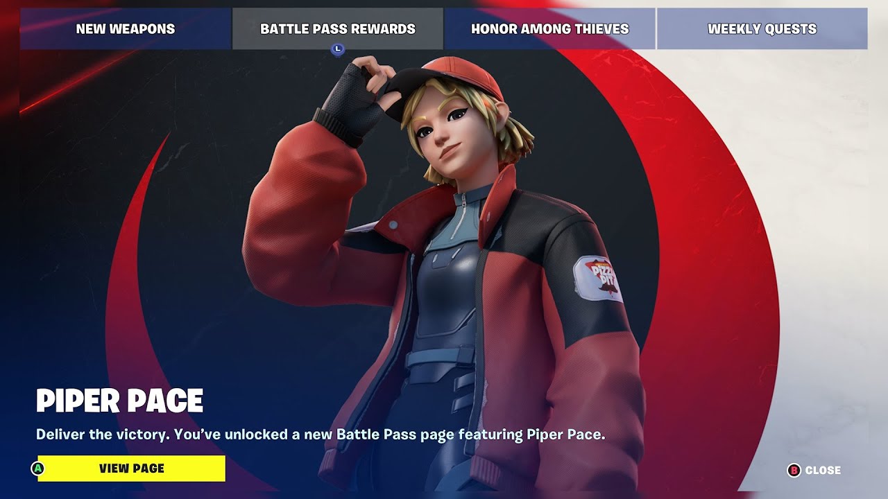 Working at Pizza Pit - Piper Pace Gameplay - Fortnite - Chapter 4 ...