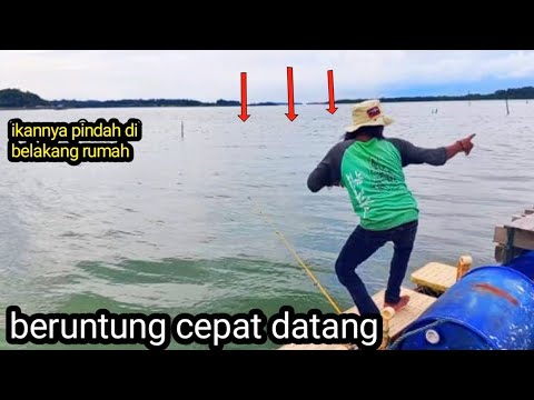 fishing ‼️ beruntung cepat datang ikannya Habis hujan kelaparan || spot ...