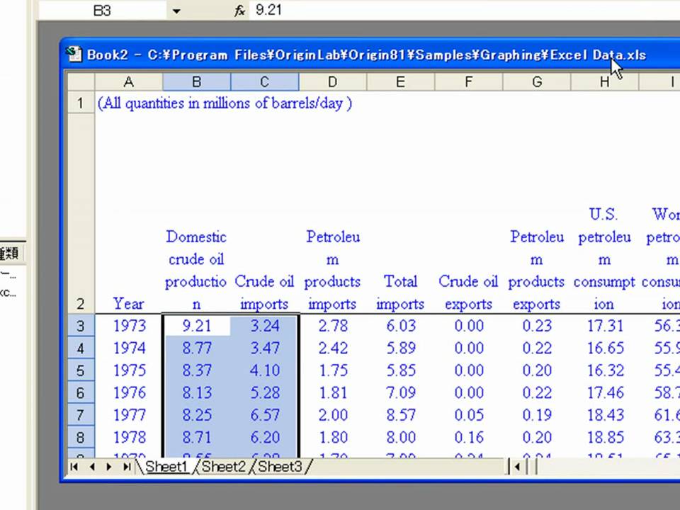Origin : Excelファイルの操作 Part4 - YouTube