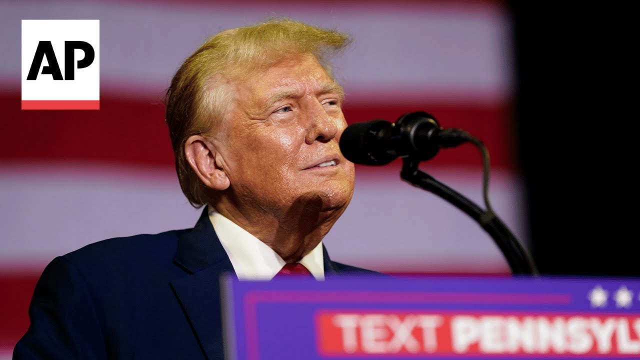 Trump endorses displaying the Ten Commandments in schools - YouTube