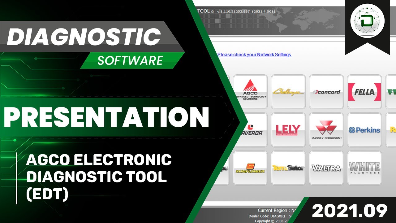 AGCO ELECTRONIC DIAGNOSTIC TOOL (EDT) [2021.09] | PRESENTATION ...