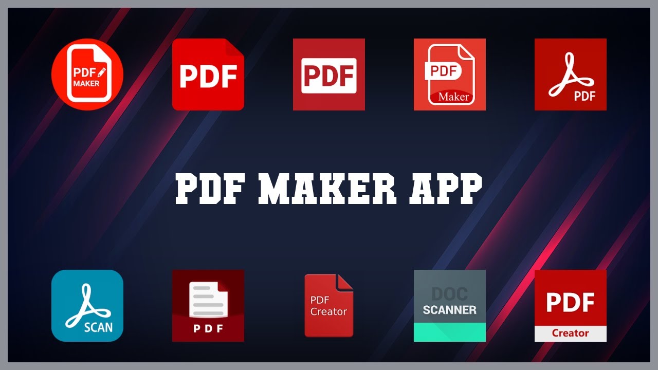 Popular 10 Pdf Maker App Android Apps - YouTube