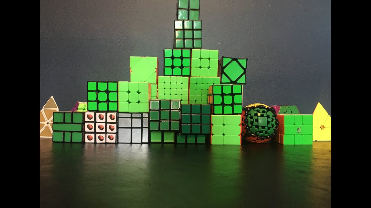 2020 Cube Collection (30+ Cubes) - YouTube