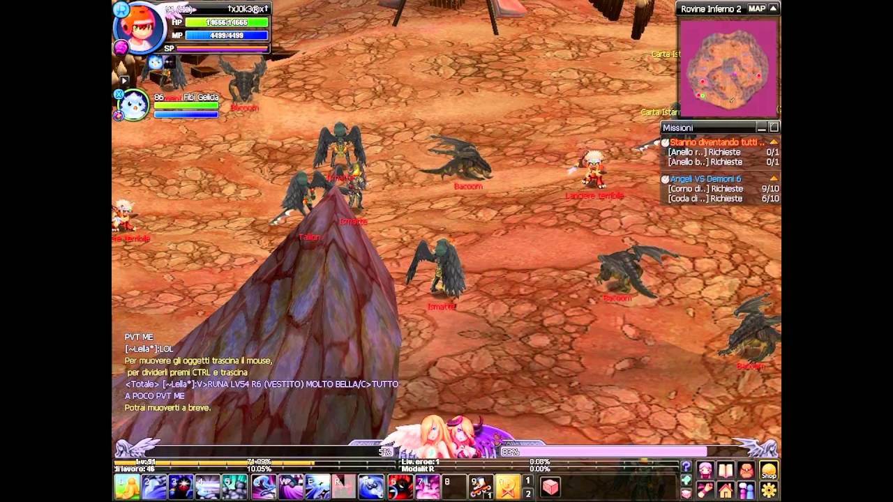 NosTale.it Atto6: L'inferno (Mappe) - YouTube