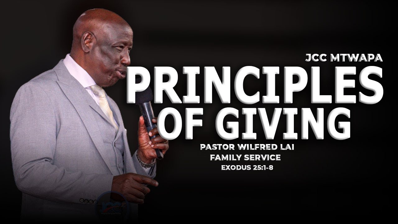Principles of giving - Pastor Wilfred Lai || Family Miracle Service - YouTube