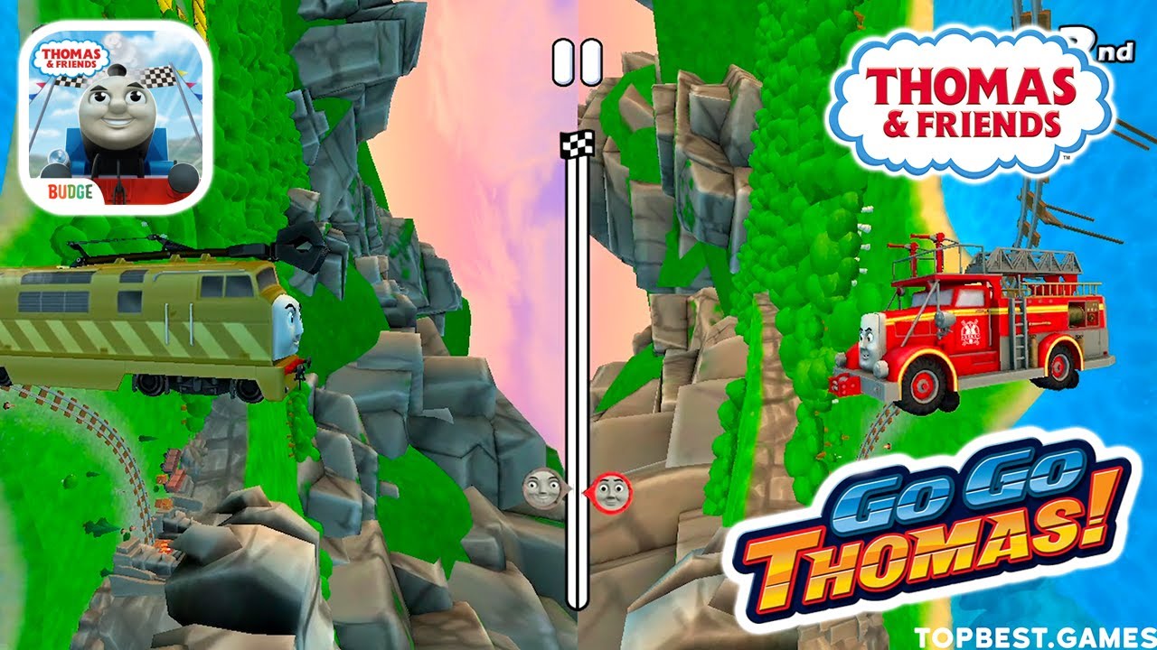 Thomas & Friends: Go Go Thomas! #235 🐻🚒🔴 Flynn VS Diesel 10 Roaring ...
