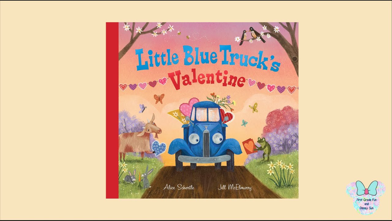 Little Blue Truck's Valentine- Valentine's Day Read Aloud - YouTube