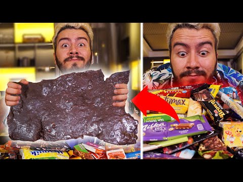 DÜNYADAKİ BÜTÜN ÇİKOLATALARI KARIŞTIRDIK 🤤 #ÇılgınMutfak