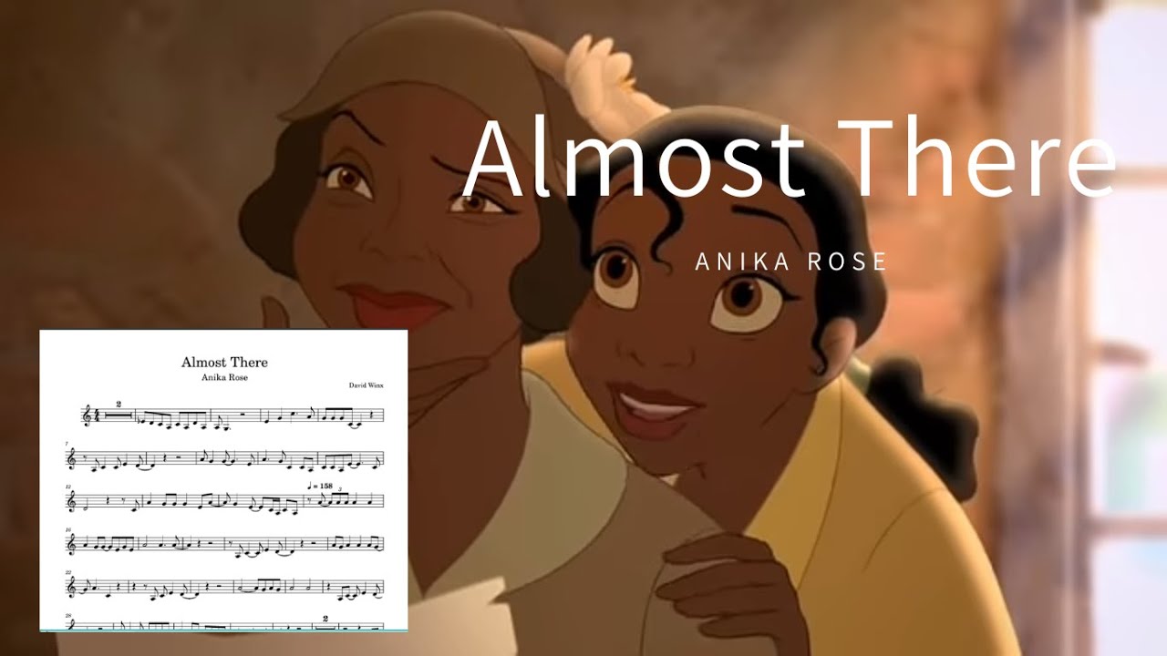 Almost There (The Princess and the Frog) - Anika Noni Rose (Solo) - YouTube