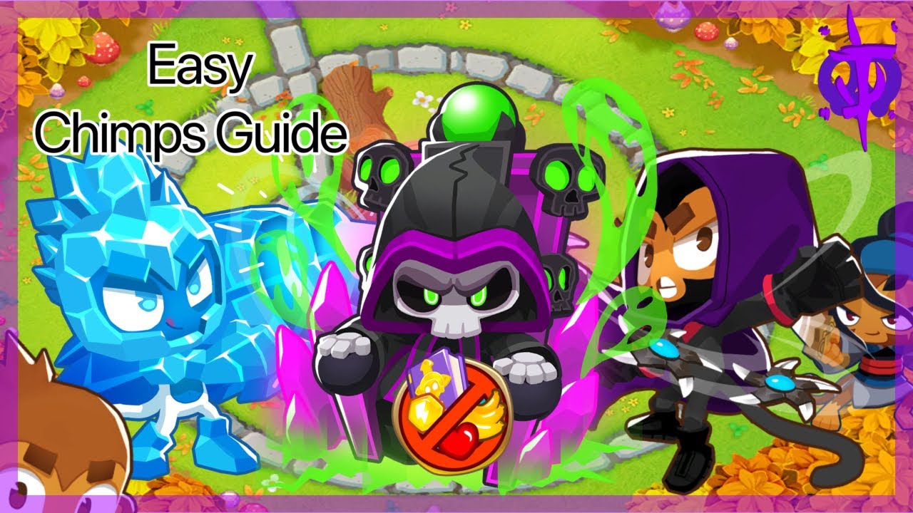 BTD6 Easy Tree Stump Chimps Guide (With Sauda) - YouTube