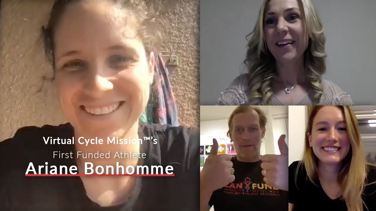 Call with Ariane Bonhomme, our FIRST Funded Athlete - YouTube