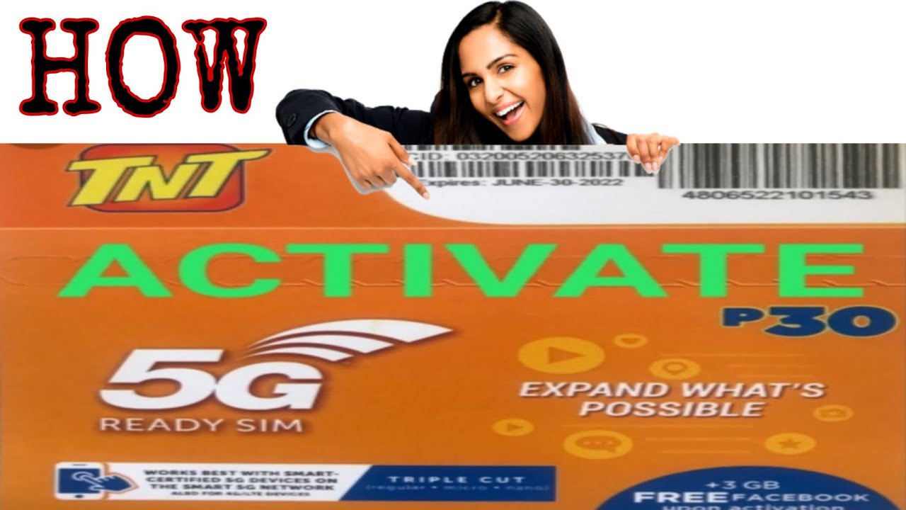 How to activate TNT sim...Pano mag activate ng TNT sim - YouTube