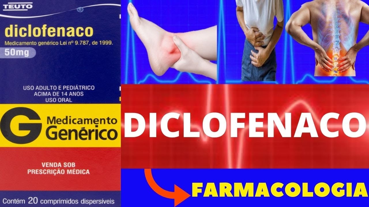 DICLOFENACO - PARA QUE SERVE, COMO TOMAR, COMO FUNCIONA, EFEITOS ...