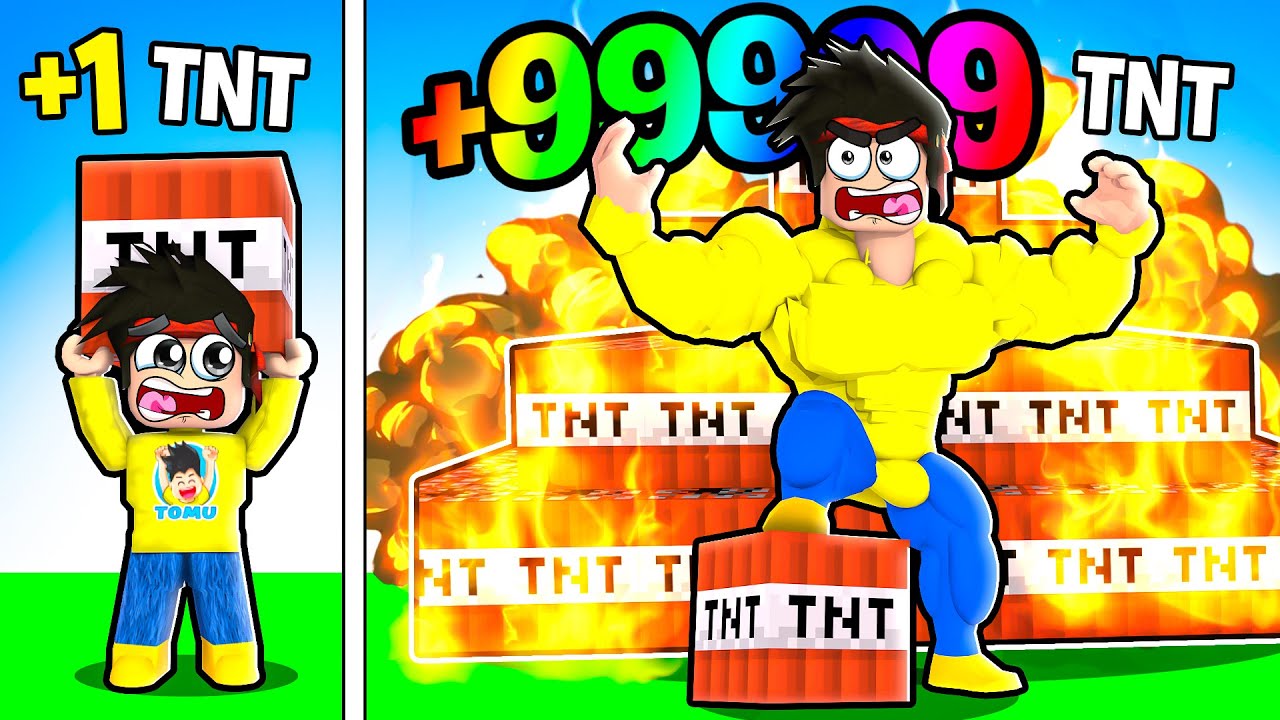 +1 TNT VARJE SEKUND 🧨 ROBLOX TNT RACE - YouTube