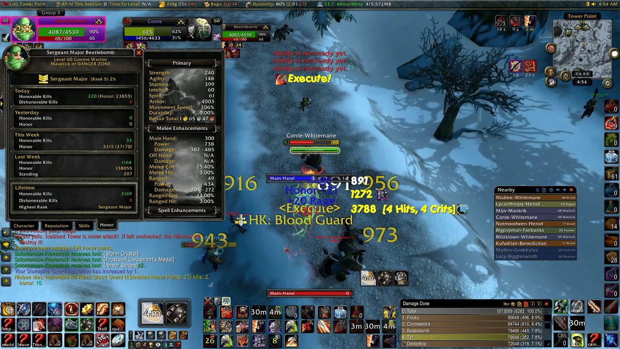 Wow Classic Warrior Slam OP - YouTube