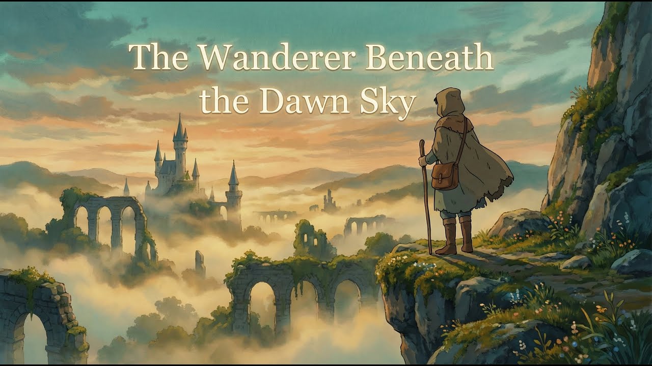 The Wanderer Beneath the Dawn Sky | Dreamy Medieval Fantasy & Enchanted ...