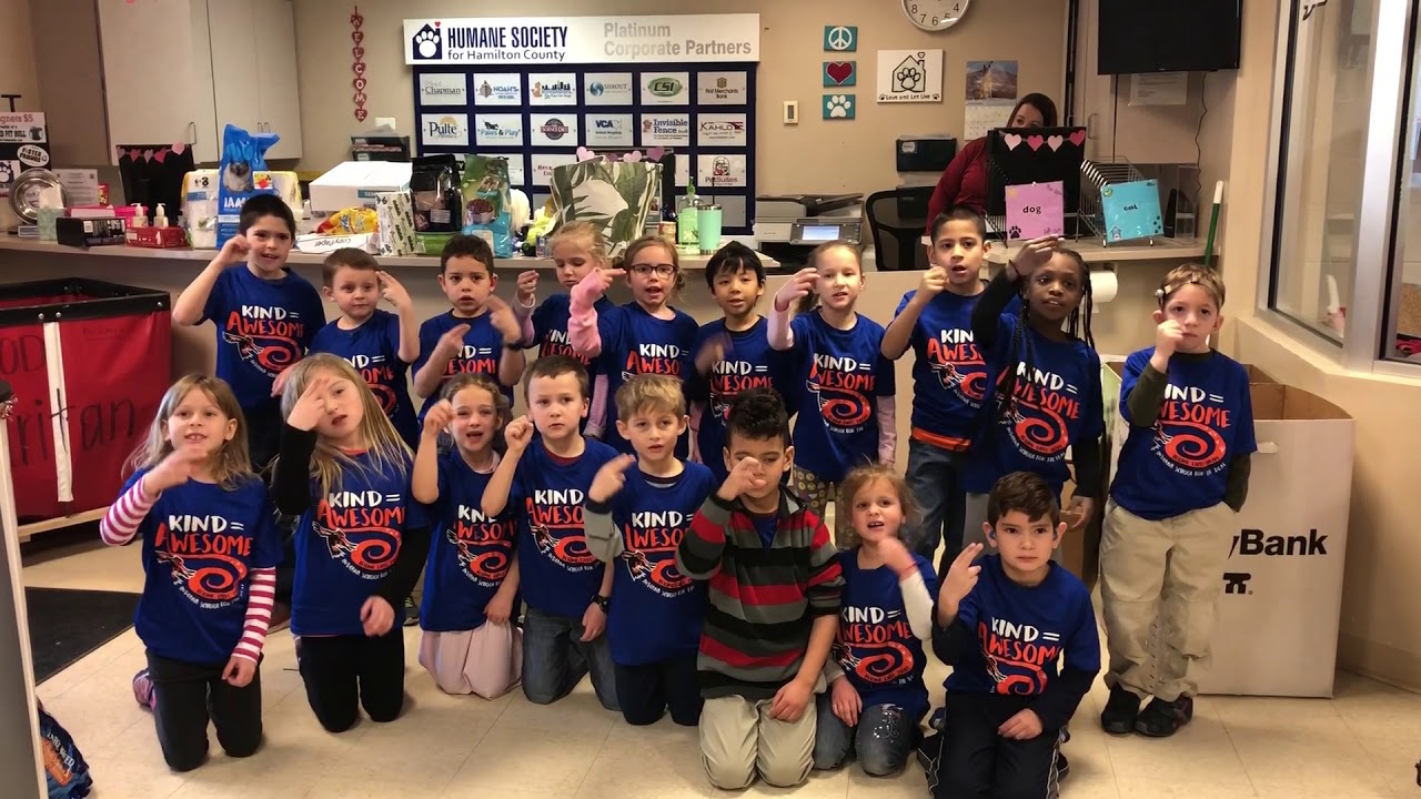 Indiana School for the Deaf visits HSHC - YouTube
