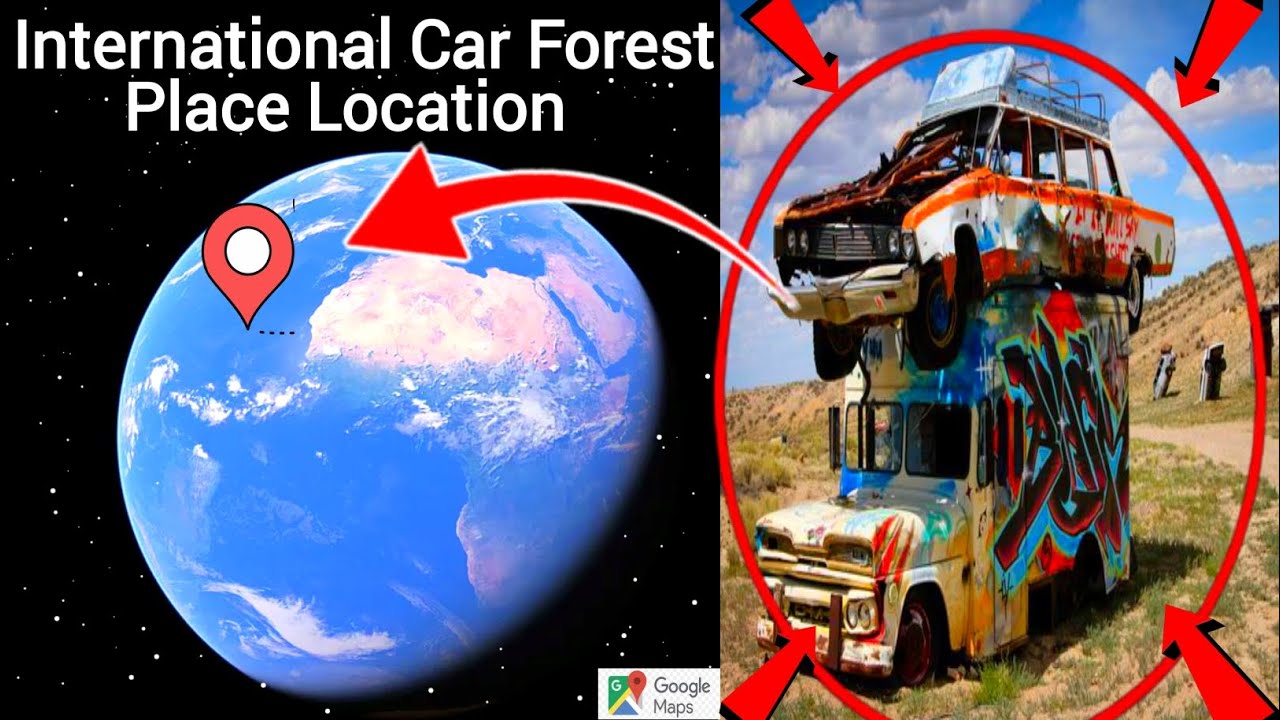 I Found International Car Forest🚙On Google Earth Google maps # ...