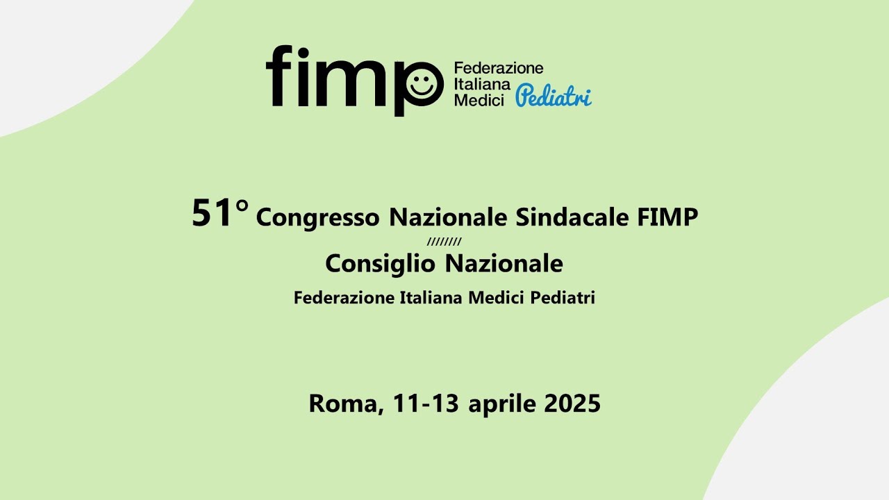 51°Congresso Nazionale Sindacale FIMP - YouTube