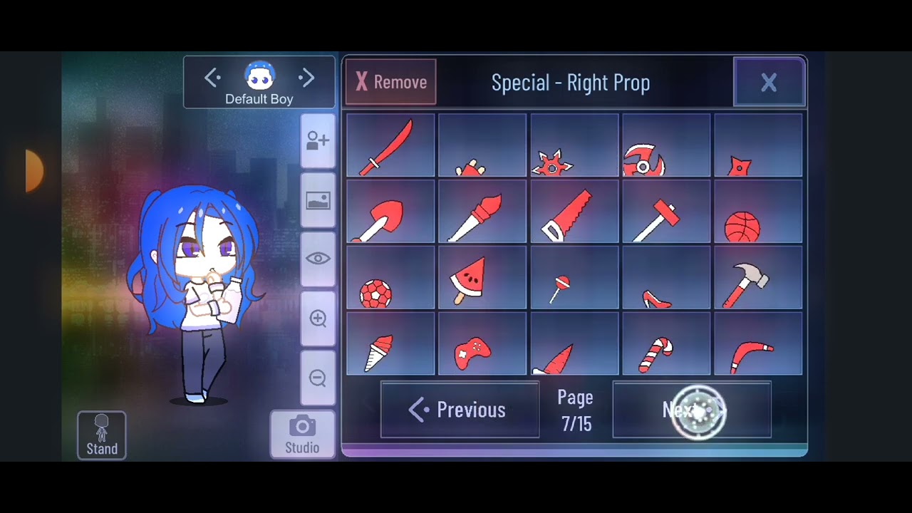 making a water girl in gacha online - YouTube