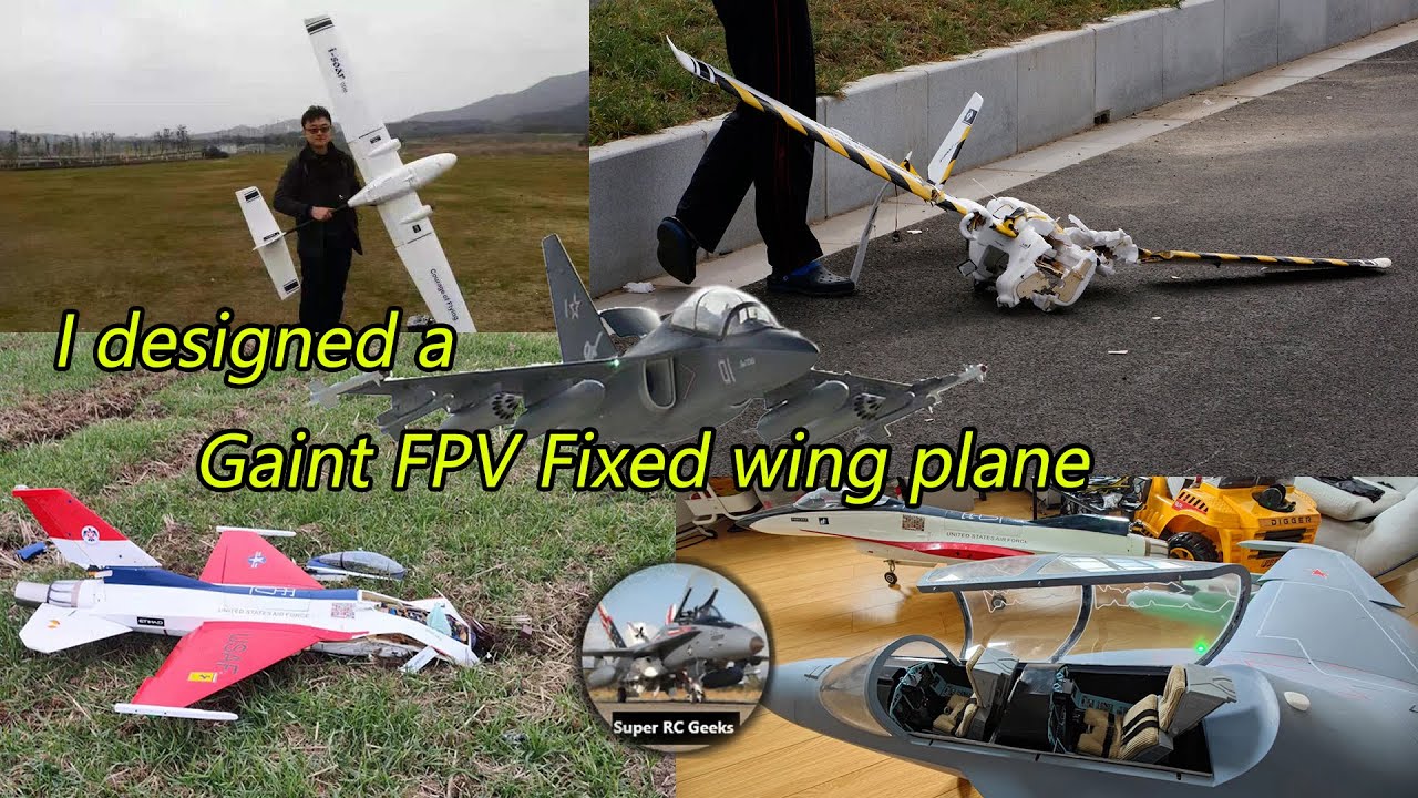 I made a Super big FPV carrier plane and RC jets #rcmodel #rc #scalerc ...