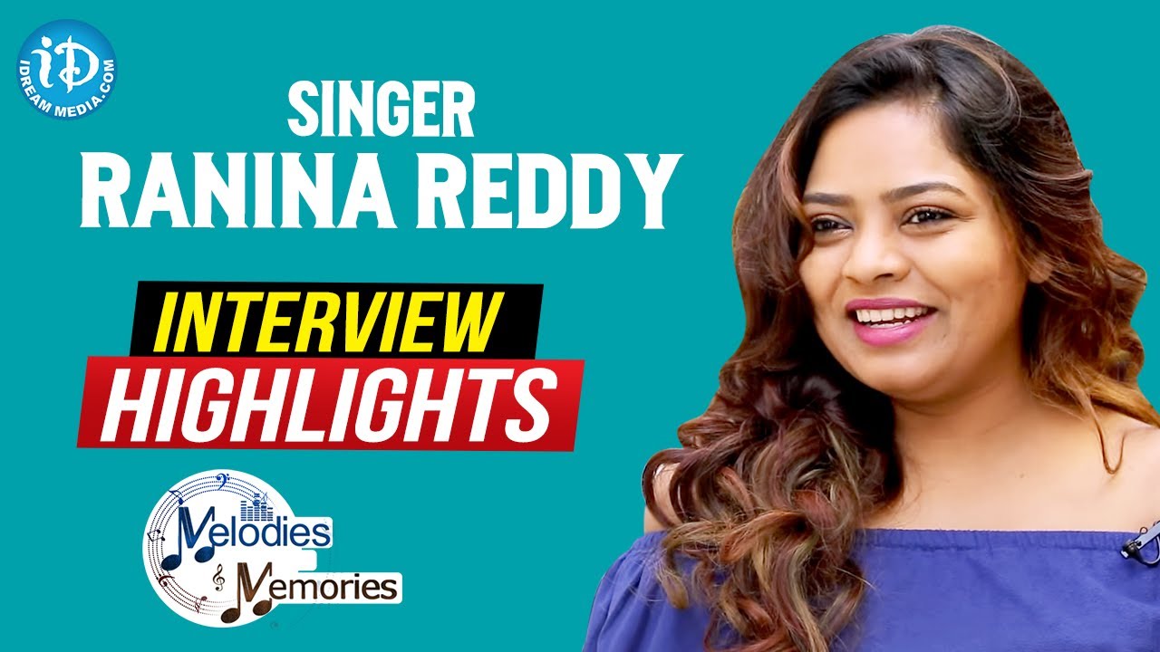 Singer Ranina Reddy Exclusive Interview Highlights | Melodies And ...