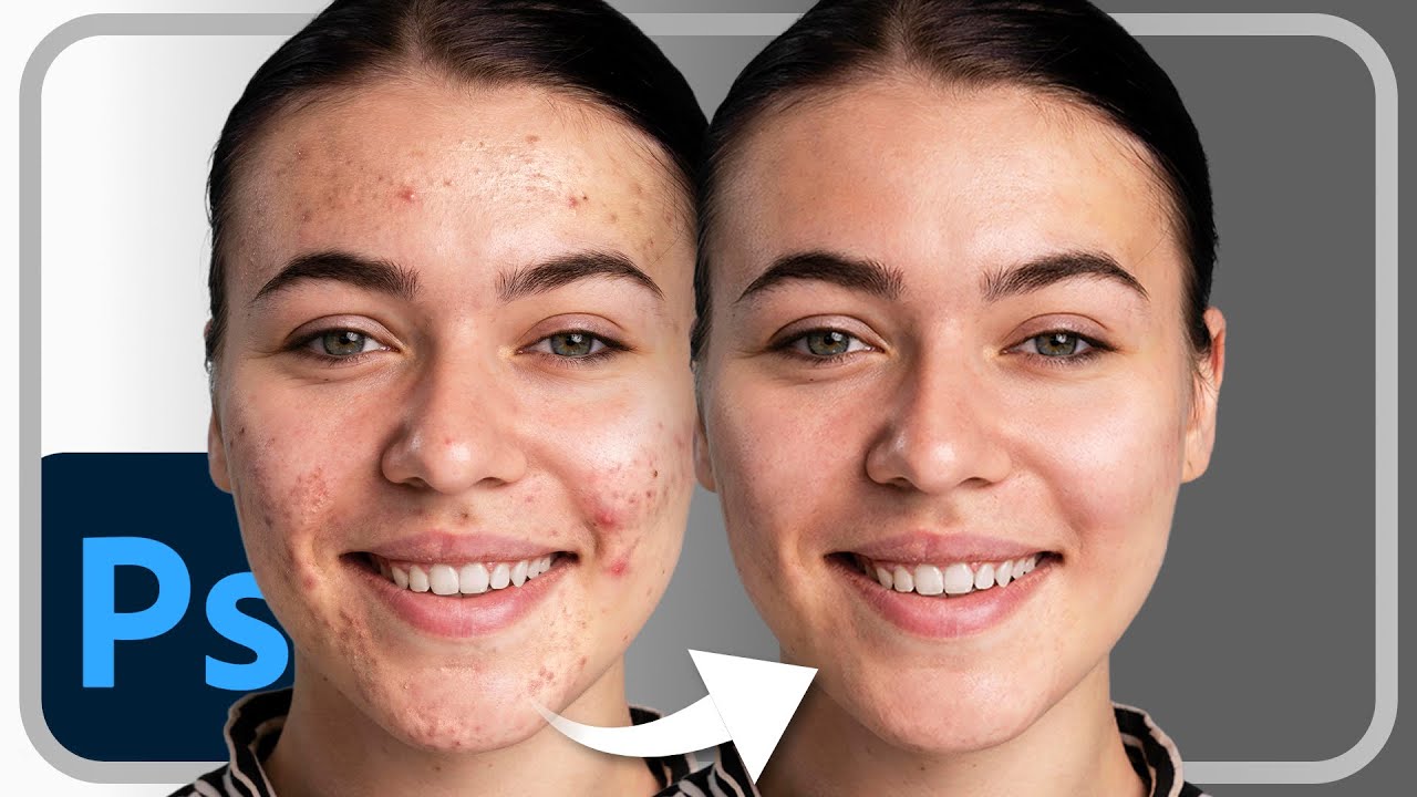 Spezielle Technik zur Portrait Retusche | Photoshop Tutorial Deutsch ...