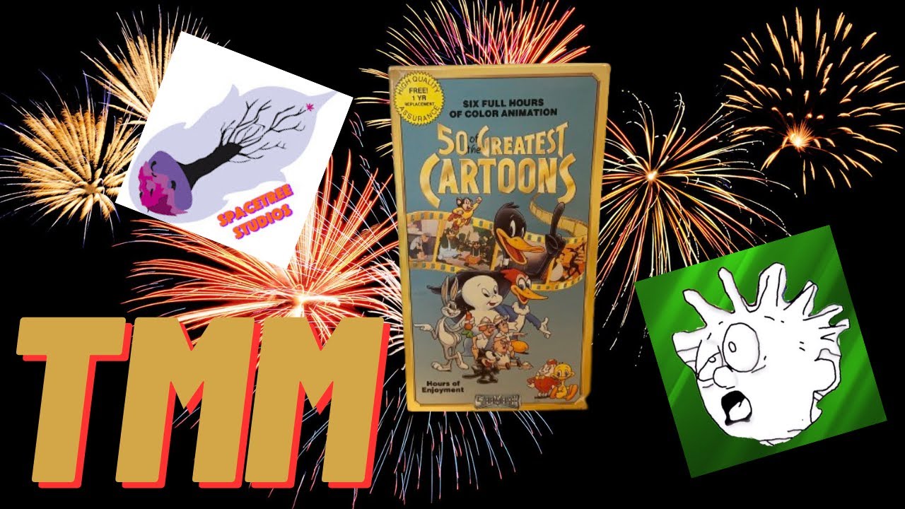Too Many Movies #50 - 50 of the Greatest Cartoons VHS, QNA (w ...