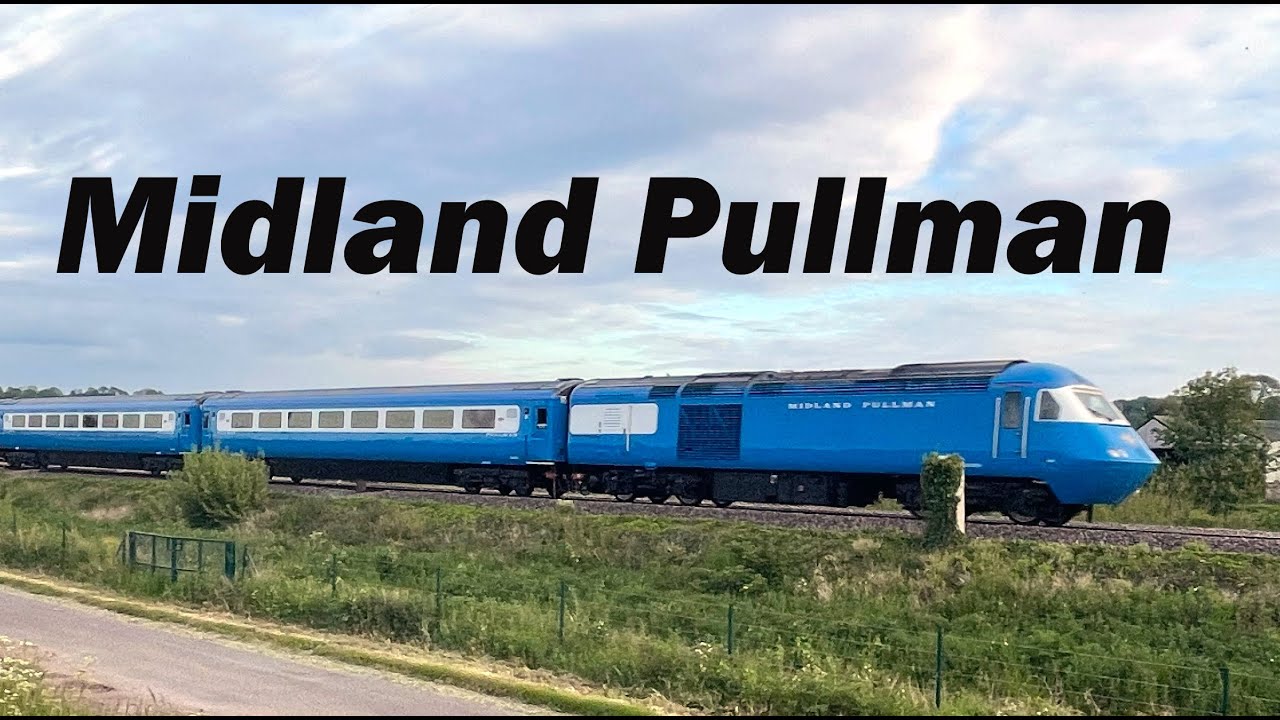 Midland Pullman Across The Somerset Levels - YouTube
