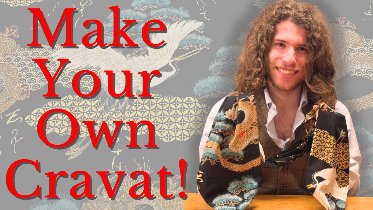 How to Make a Cravat in 5 Easy Steps - YouTube