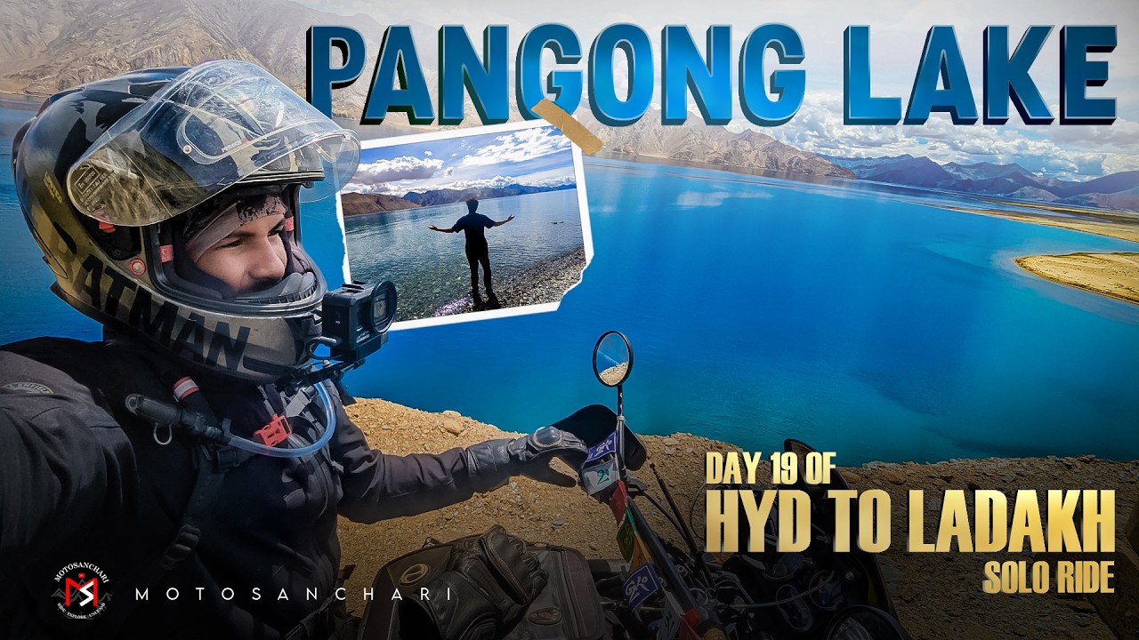 Magical Colors of Pangong Lake | Rezang La Tribute | China Border | Day ...