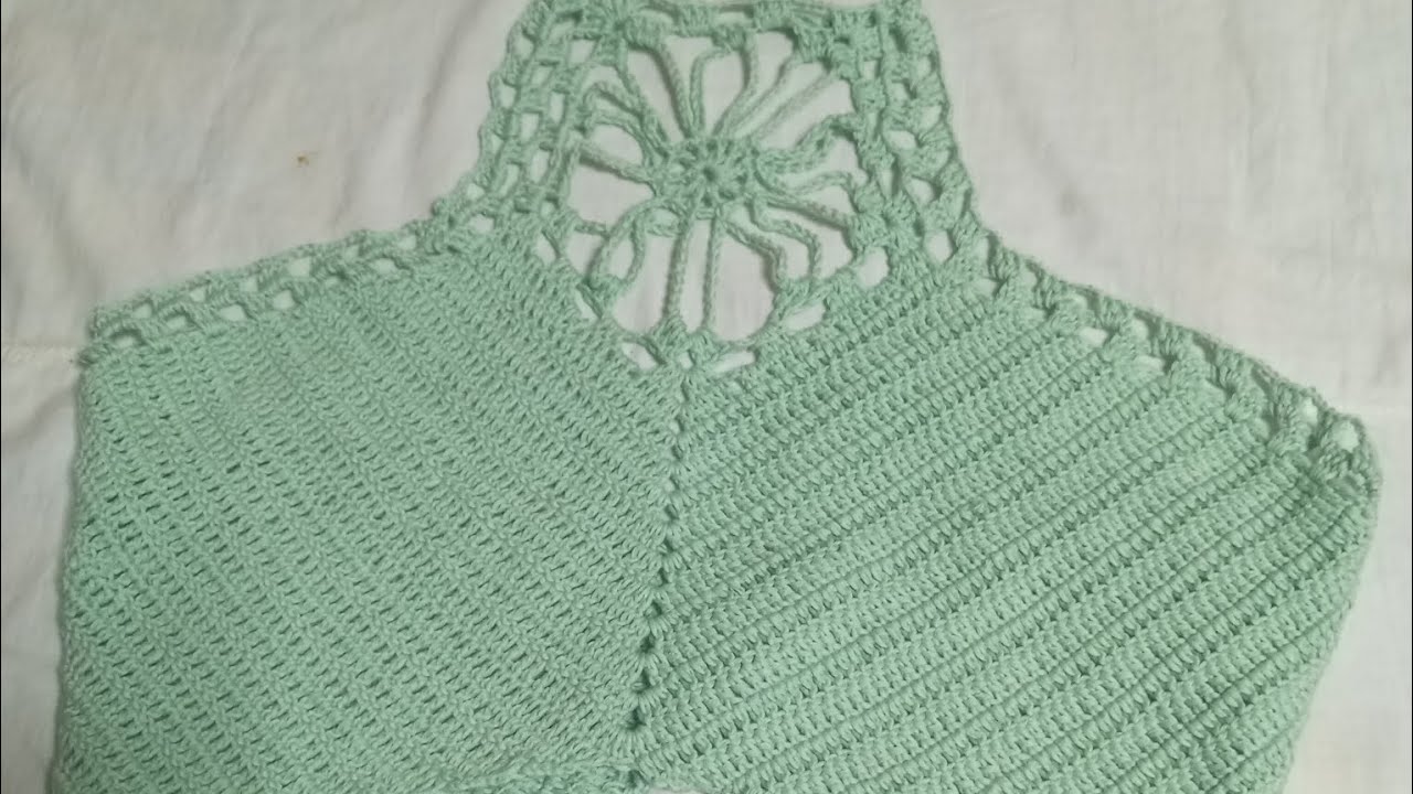 πλεκτό τοπάκι με το βελονάκι #ειρηνηλαδα #crochet - YouTube