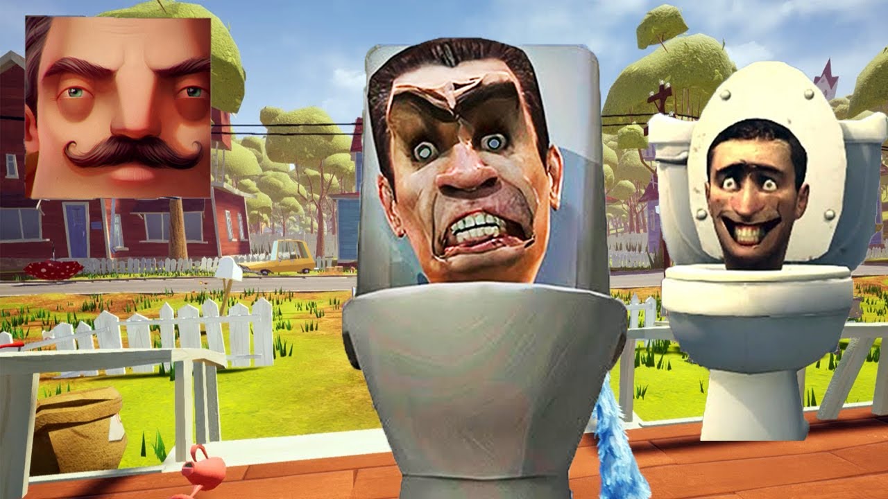 Hello Neighbor - My New Neighbor Skibidi Toilets Boss Act 2 Hole Season ...