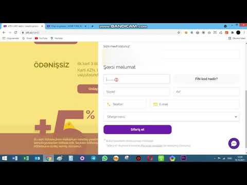 ATB Bank pulsuz debet kart