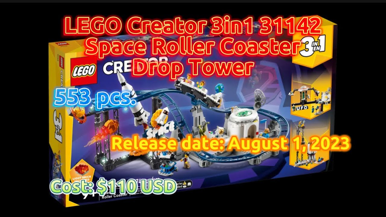 LEGO Speed Build - 31142: LEGO Creator 3in1 - Space Roller Coaster ...