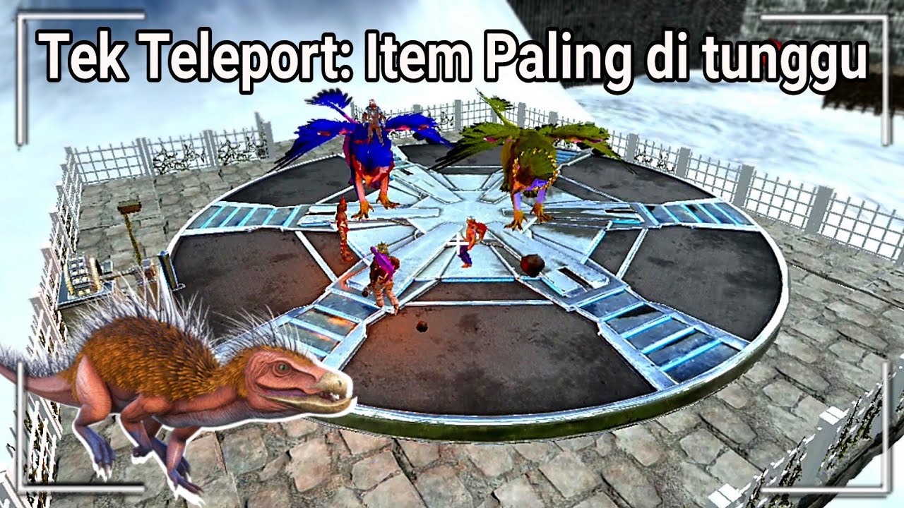 Review Tek Teleporter & Taming Pegomastax | ARK Mobile Indonesia - YouTube