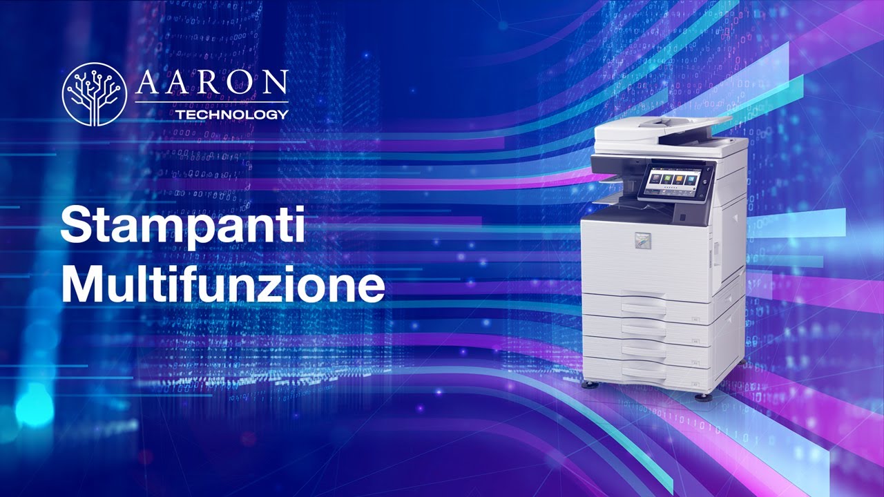 MULTIFUNZIONE A3 Colore PREMIUM Level - SHARP MX-3061 - YouTube