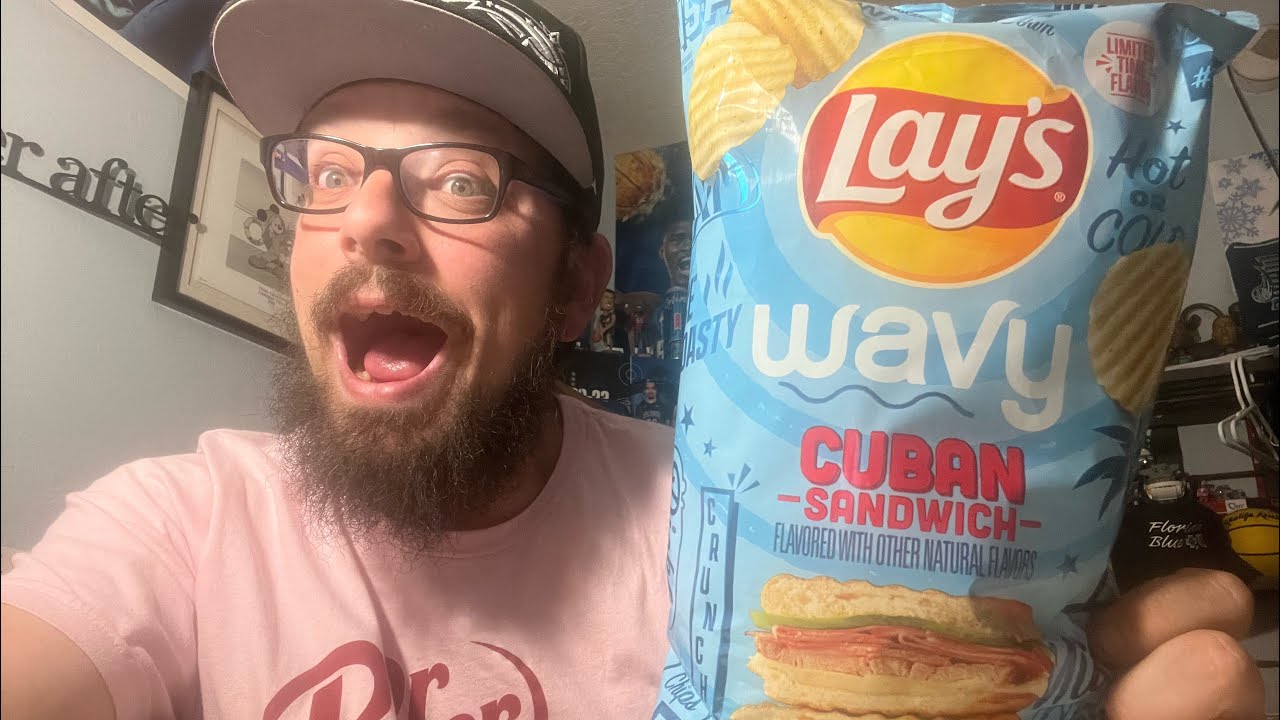 New Limited Edition Wavy Lays Flavor: Cuban Sandwich, Wavy Lays + Cuban ...