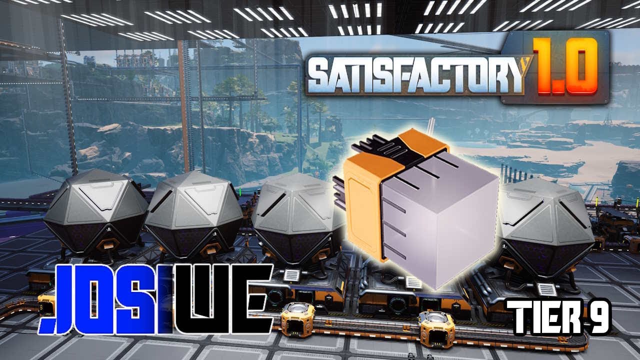 TIME CRYSTALS // TIER 9 - Satisfactory 1.0 - YouTube