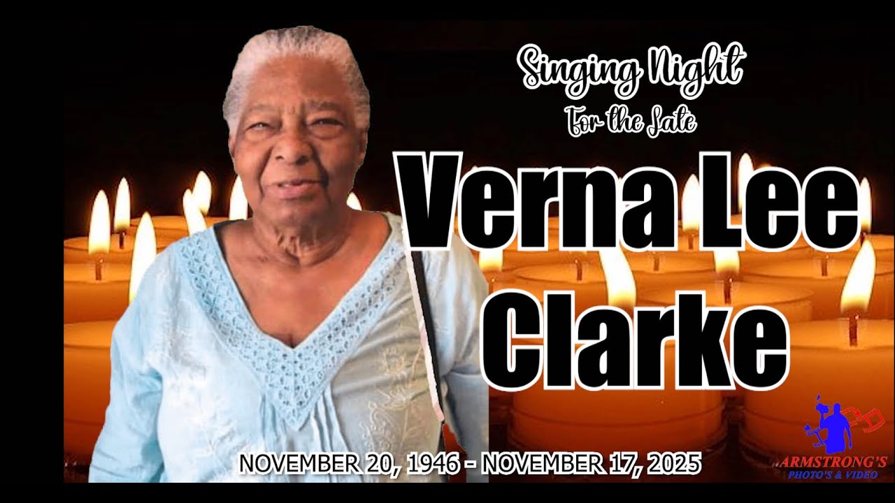 Verna Lee Clarke Singing Night - YouTube