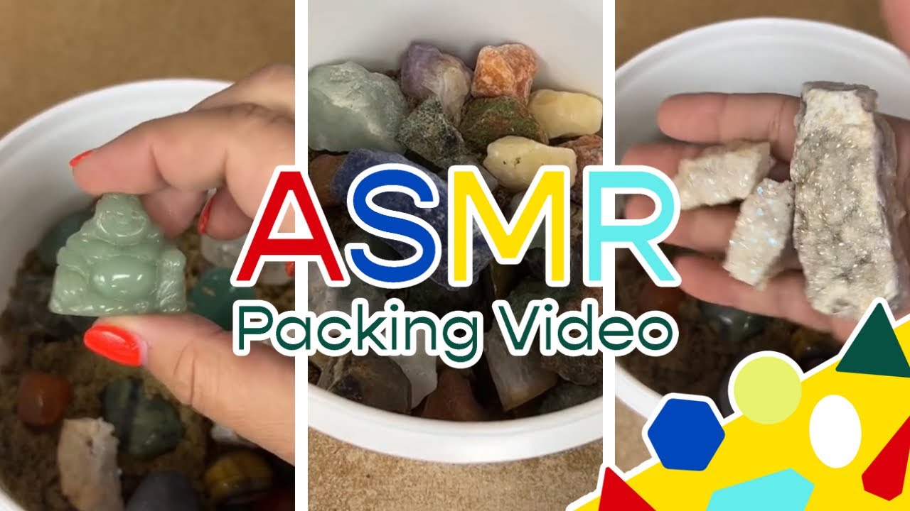 *ASMR* Crystal Mining Bucket Experience. #crystals #canyoudigit #asmr #fun #gemstone - YouTube
