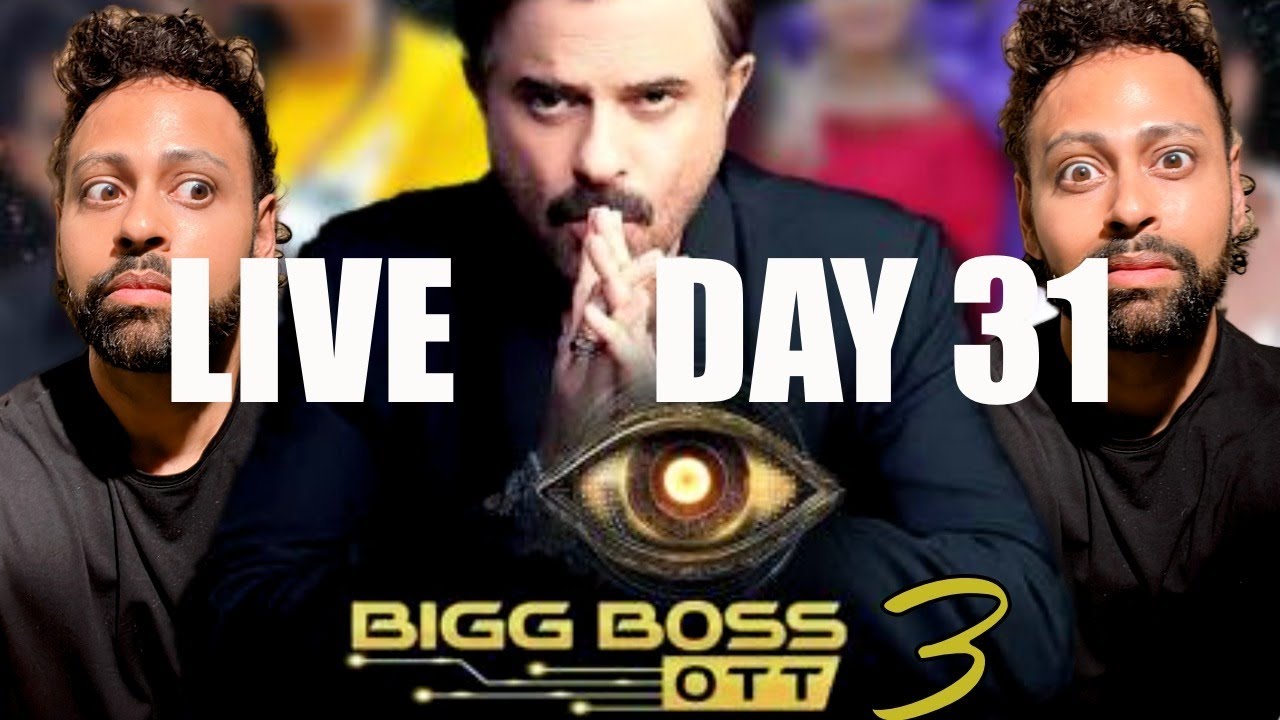 Bigg Boss OTT 3 Day 31 LIVE with VJ Andy - YouTube