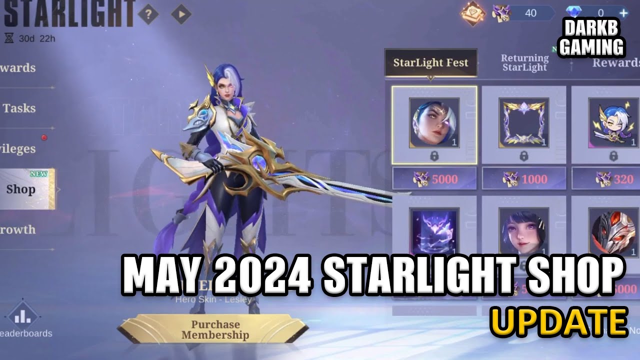 May 2024 Starlight Shop Update | Lesley Annual Starlight Skin and more ...