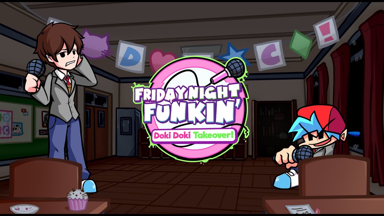 Titular (MC Mix) (FNF Doki Doki Takeover Plus) FC - YouTube