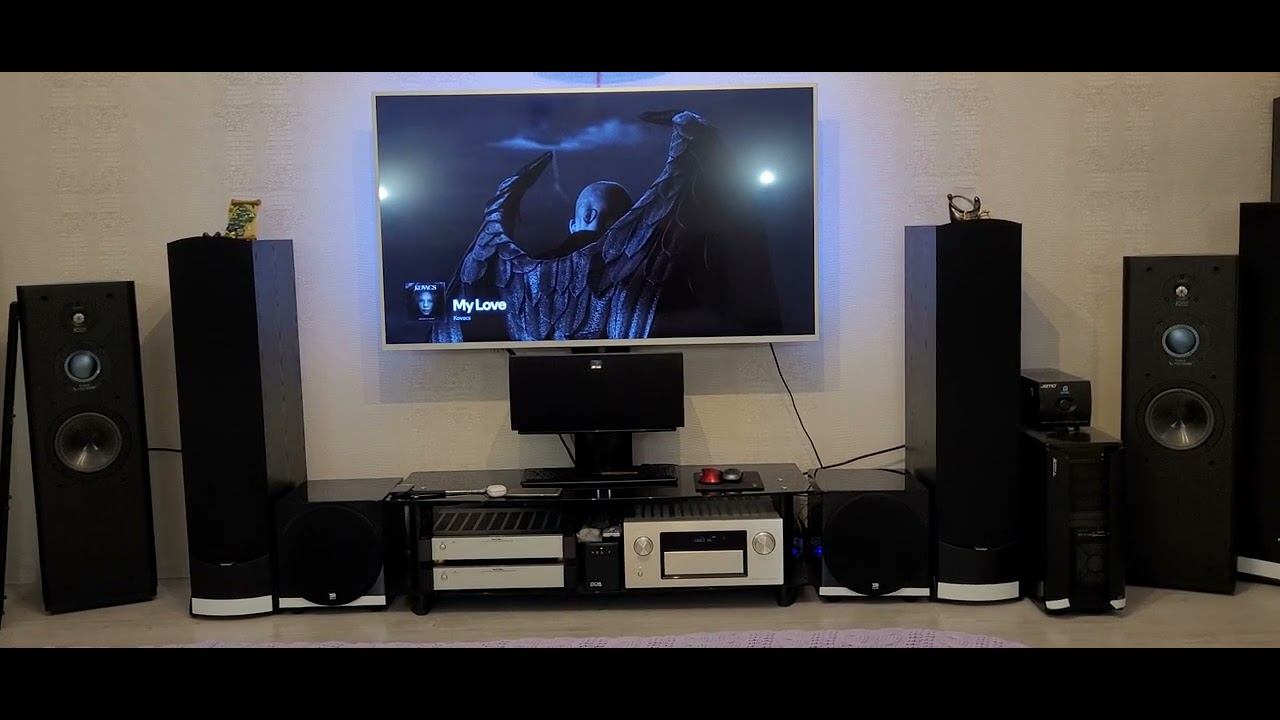 Infinity kappa 6.2 I series ii (preamp Denon x7200+amp Jamo mpa-201 ...