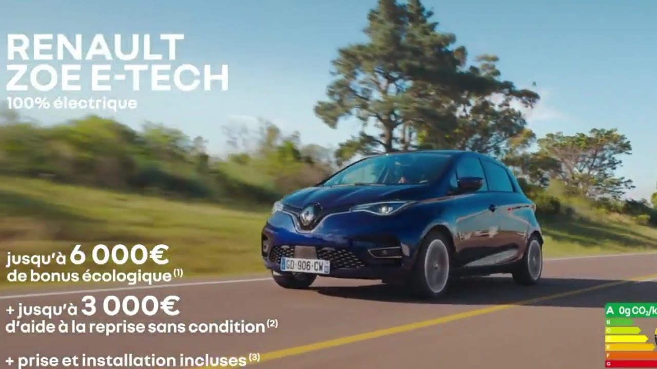 Renault Zoe E-tech 100% électrique "les temps changent" Pub 30s - YouTube