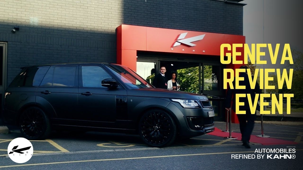 Kahn TV: VIP Geneva Review Event at Kahn Automobiles Leeds - YouTube