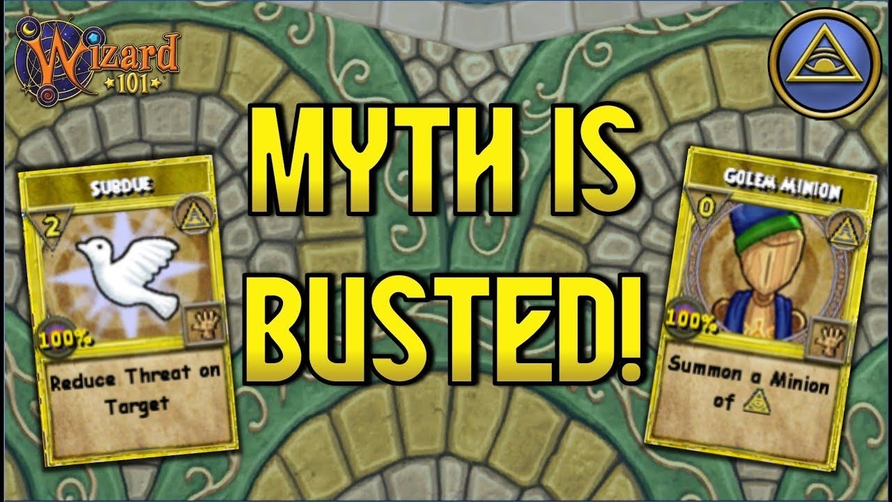 Wizard101 MAX MYTH PvP 140 CRAZY SUBDUE BLOODBAT STRAT! - YouTube